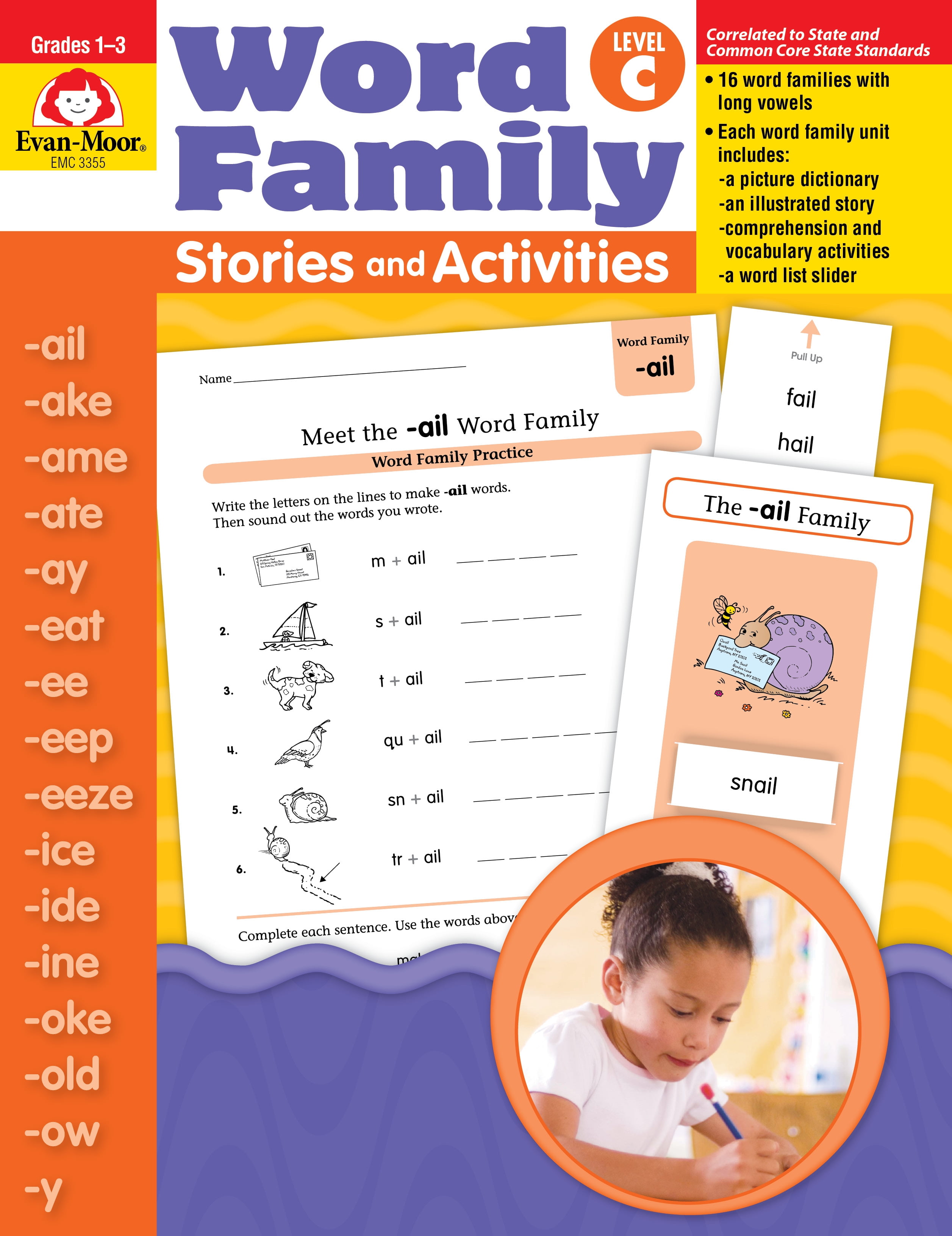 Word Family Stories & Activities Level C - Walmart.com