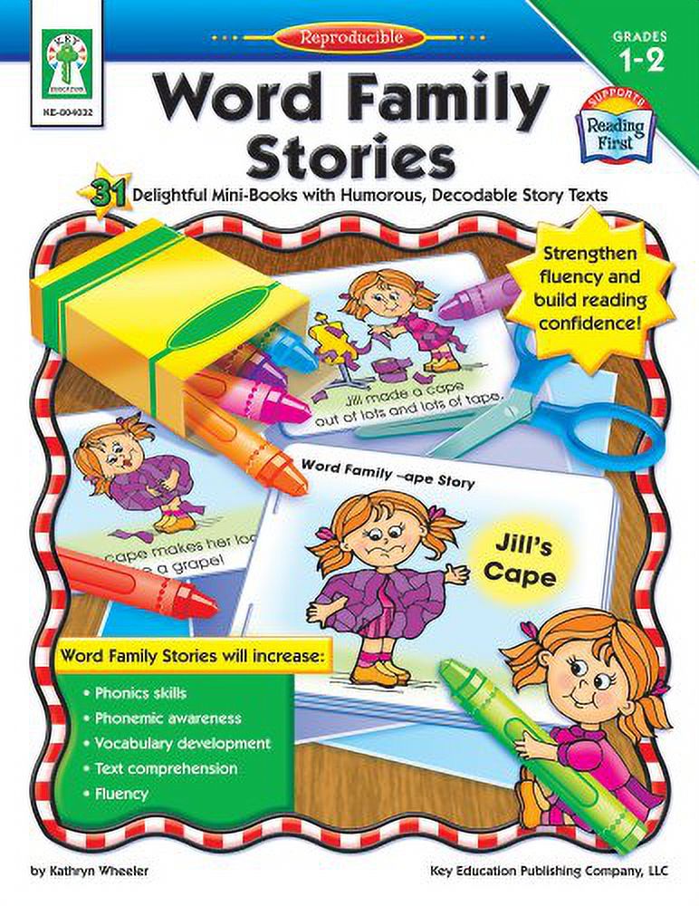 Pre-Owned Word Family Stories, Grades 1 - 2 (Paperback) 1933052333 ...