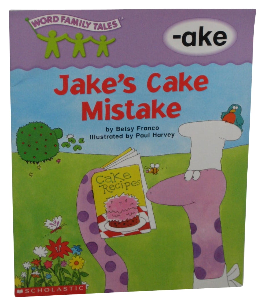 Word Family Tales -ake Jake's Cake Mistake (2002) Paperback Book - Walmart.com