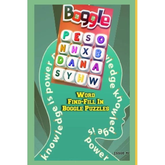Word Find-Fill In Boggle Puzzles, Issue #1: This Classic Boggle Brain ...