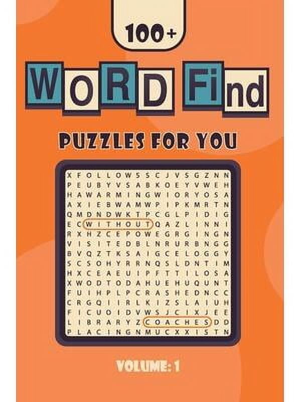 Word Find Puzzles for You : Word Search Puzzle book - Walmart.com