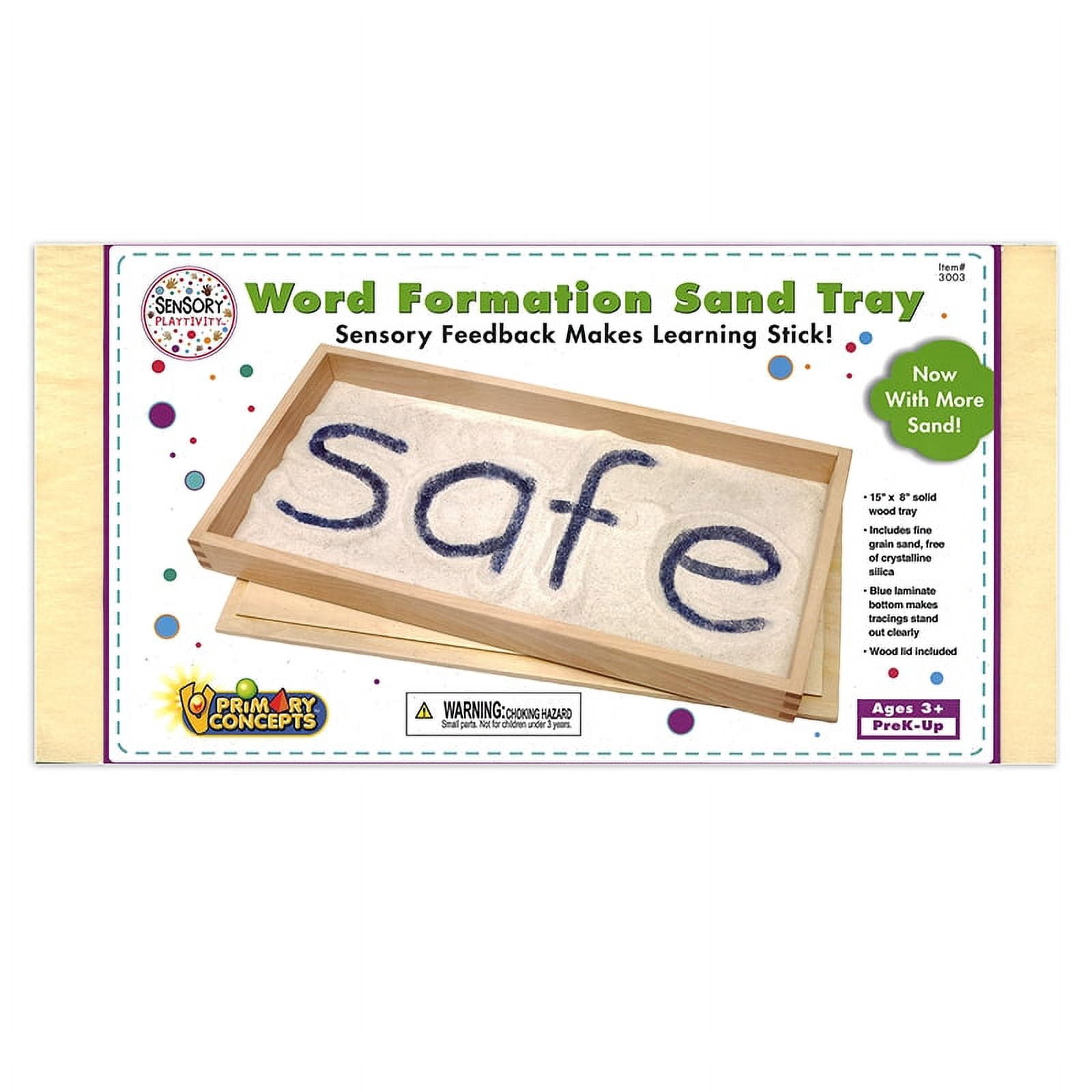 Word Formation Sand Tray, 15" x 8" | Bundle of 10 Each - Walmart.com