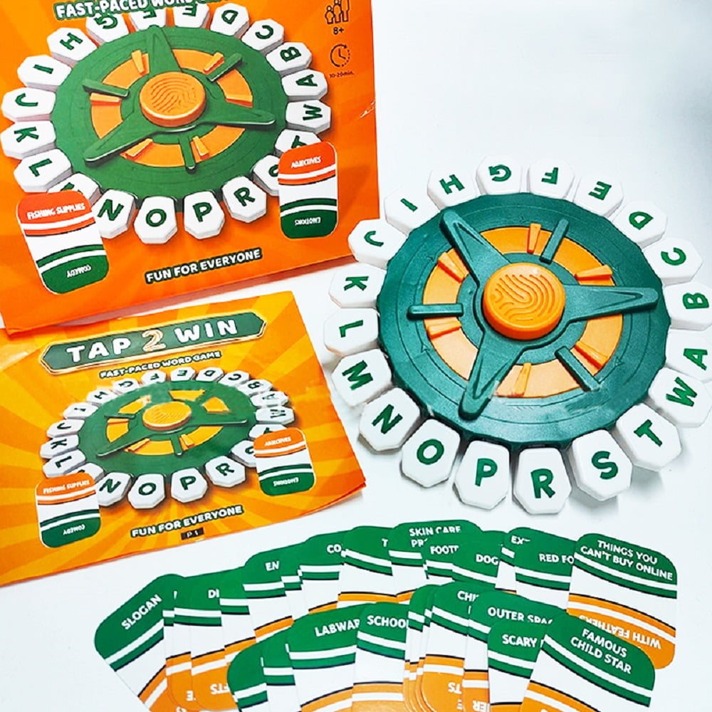 Word Game | Fast-Paced Family Board Game | Choose a Category & Race ...