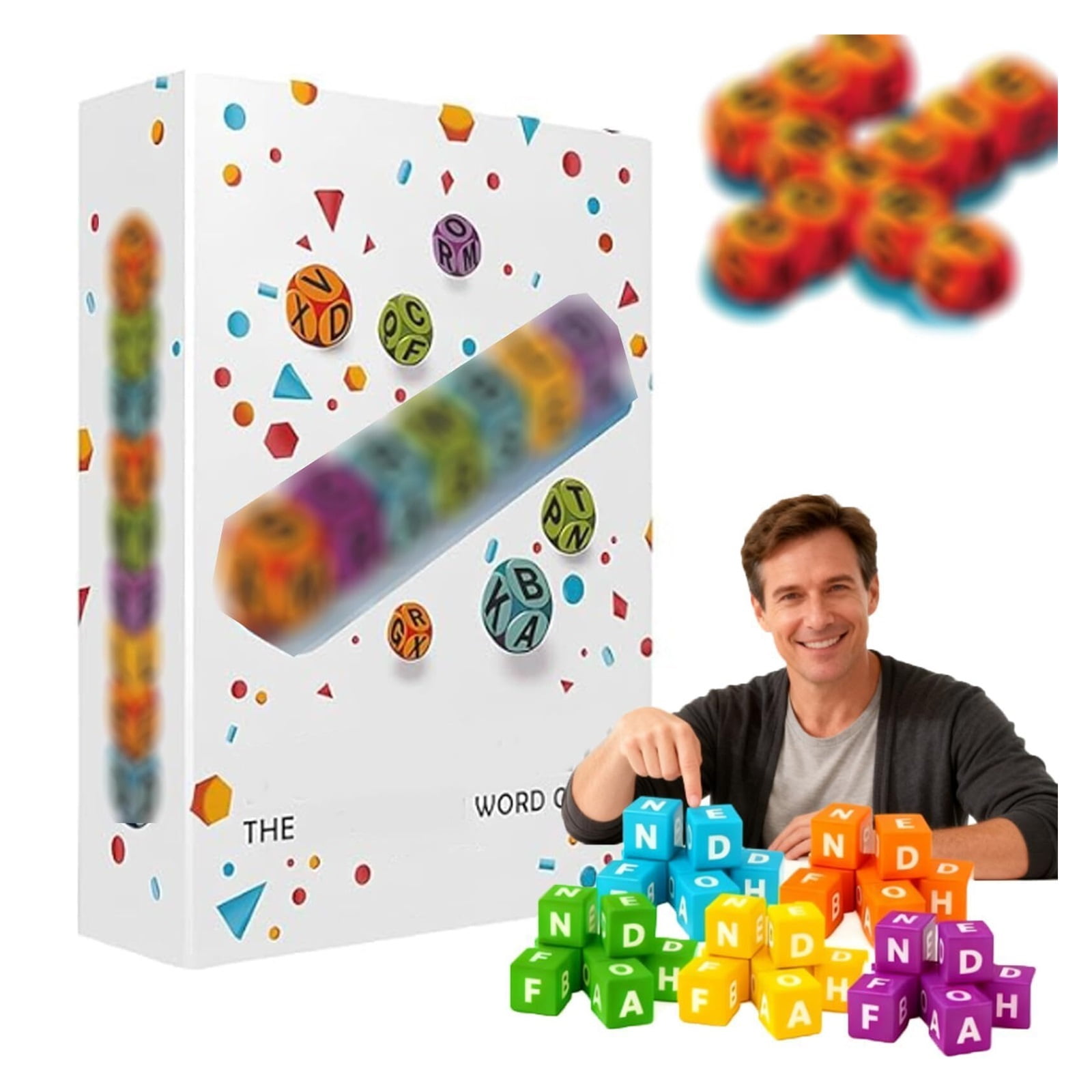 Word Game, Game Fast-Paced Word Party Game, Brain Exercise Party Game ...