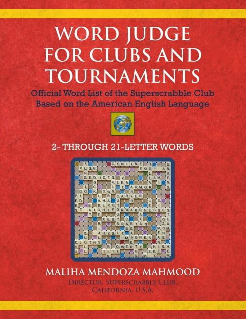 Word Judge for Clubs and Tournaments: Official Word List of the ...