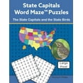 Word Maze Puzzle Book: State Capitals Word Maze Puzzles : The State ...