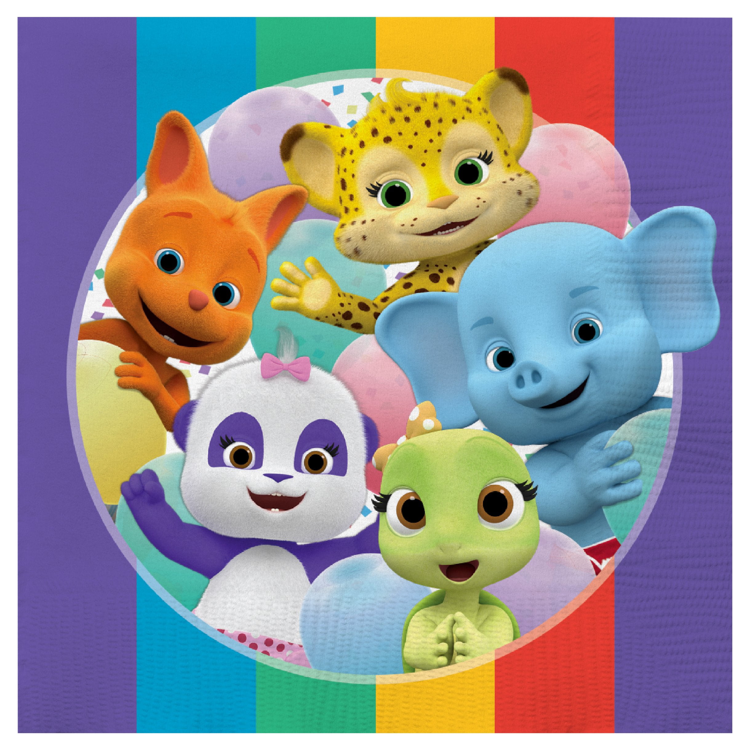 Word Party Napkins 48 Count - Word Party Birthday Supplies - Walmart.com