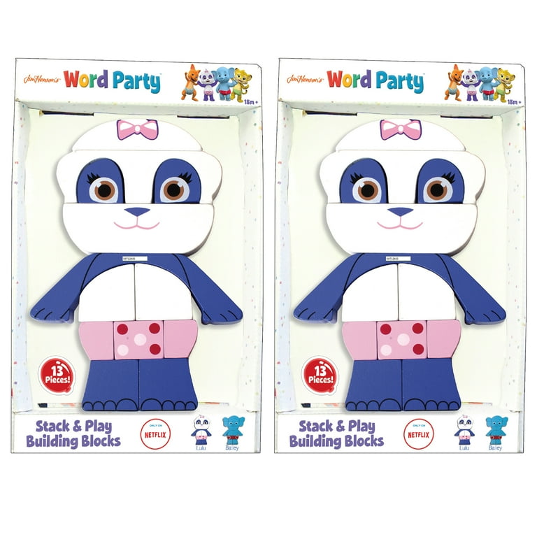 Word Party Stack Play Lulu 2 Sets Walmart