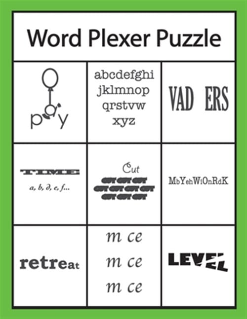 Word Plexer Puzzle: Rebus Puzzles Word or Phrase Fun and Challenge Game ...