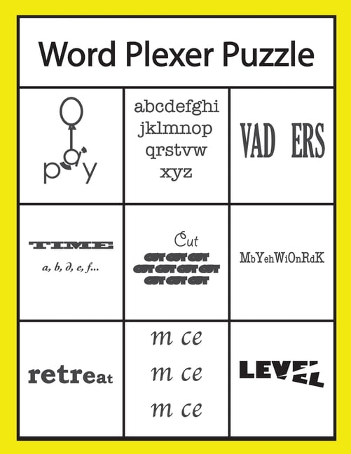 Word Plexer Puzzle: Rebus Puzzles Word or Phrase Fun and Challenge Game ...
