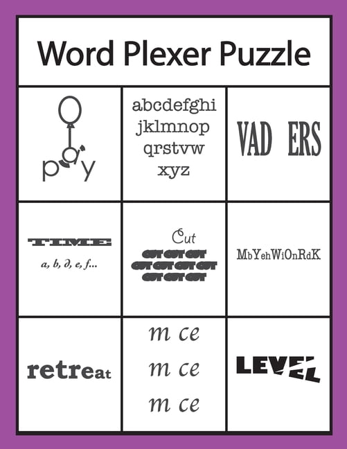 Word Plexer Puzzle: Rebus Puzzles Word or Phrase Fun and Challenge Game ...