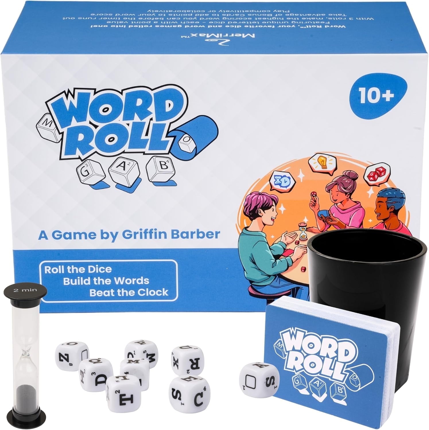Word Roll - Roll the Dice - Build the Words - Beat the Clock - Adult ...