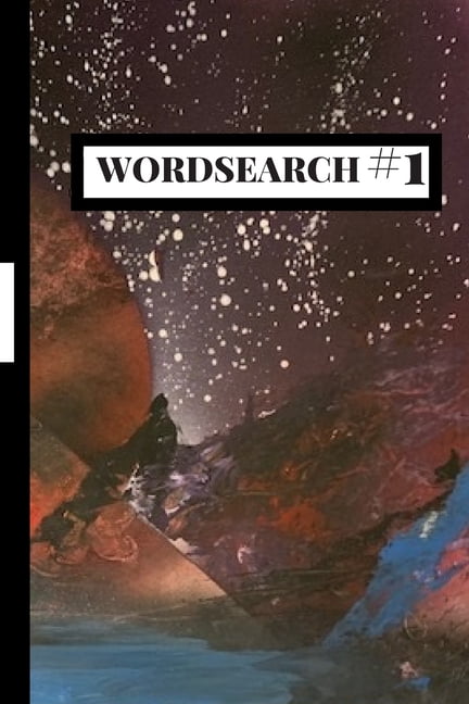 Word Search #1: Original Space Art Word Search Puzzles - World Slang ...