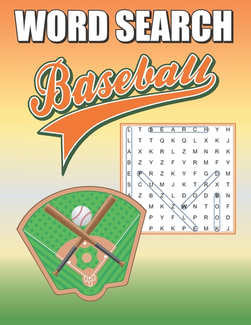 Word Search Baseball : Word Find Puzzle Book For Sports Fans (Paperback ...