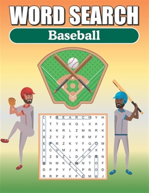 Pre-Owned Word Search Baseball: Word Find Puzzle Book For Sports Fans ...
