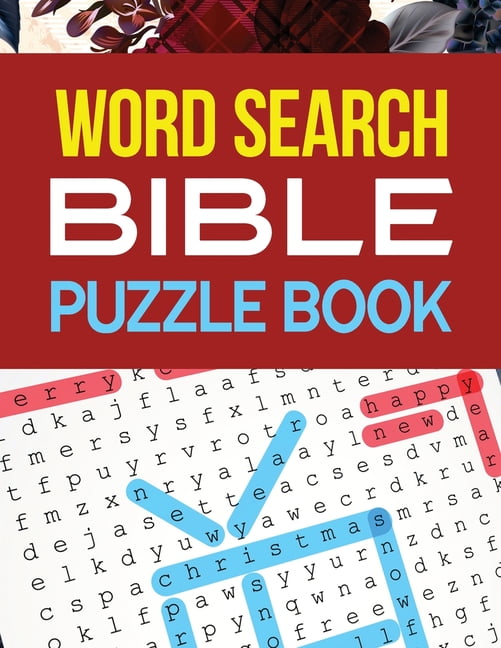 Word Search Bible Puzzle Book: Bible Puzzle Word Search Brain Workouts ...