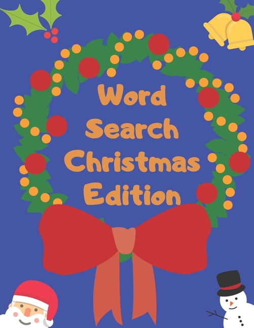 Word Search Christmas Edition : 75 Puzzle Pages With Word Search for ...