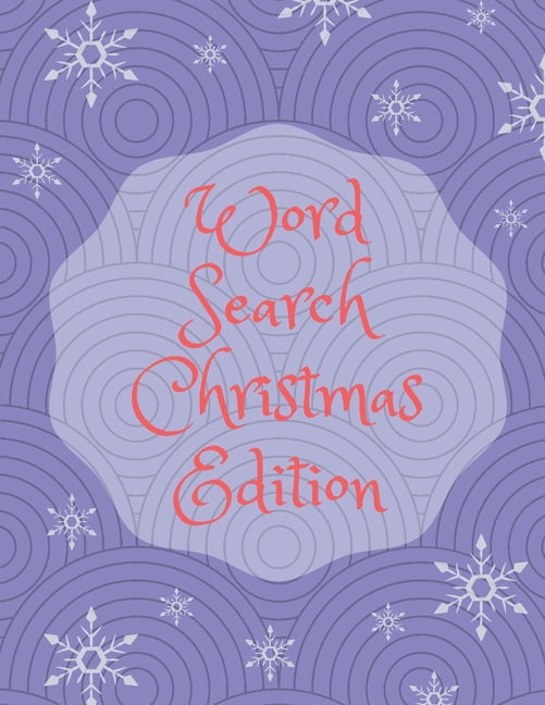 Word Search Christmas Edition : 75 Puzzle Pages With Word Search for ...