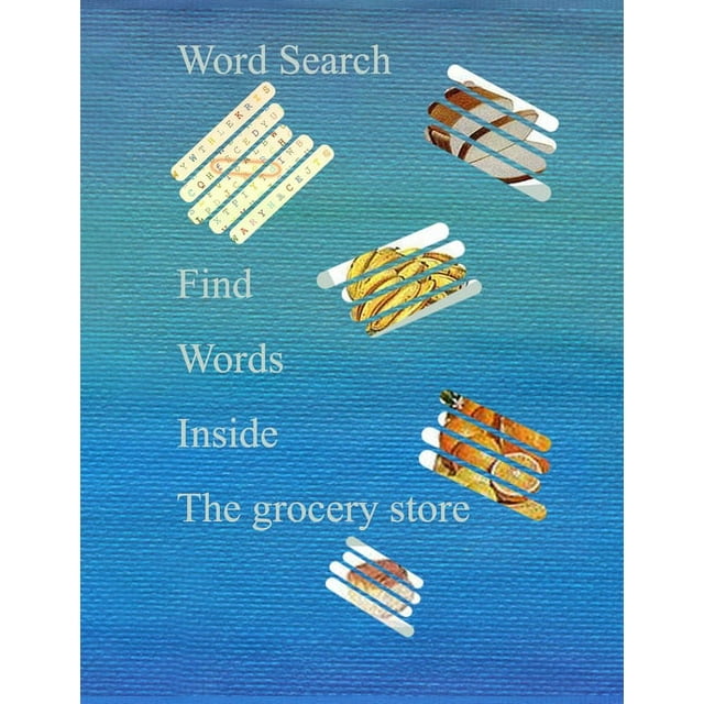 Word Search Find words inside the grocery store: Food search words -8.5 ...