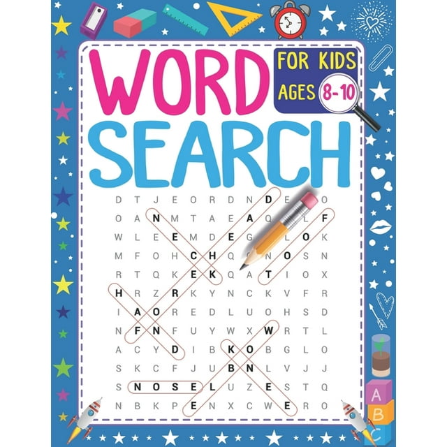 Word Search For Kids Ages 8-10: 101 Educational Word Search Puzzles ...
