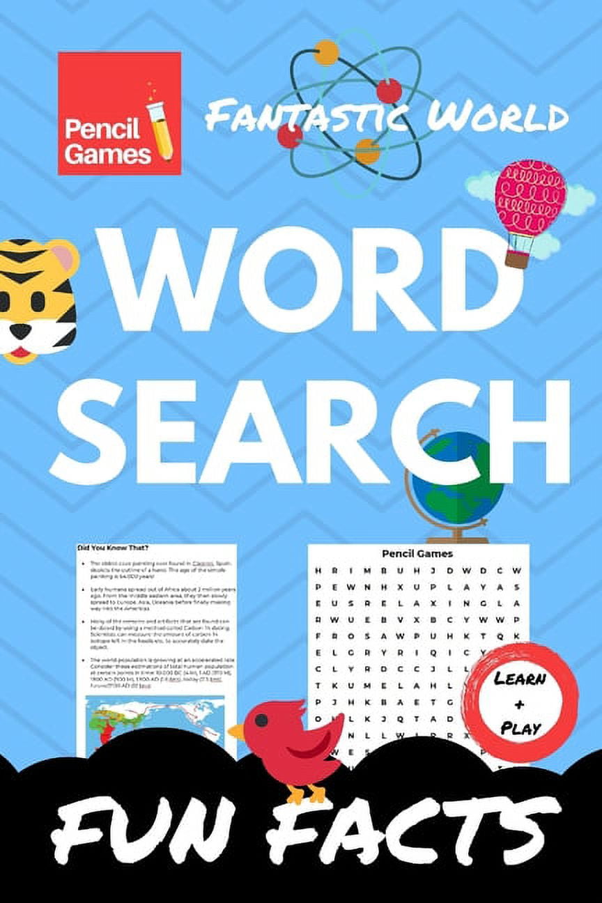 Word Search Fun Facts: Fantastic World, fun and interesting facts from ...