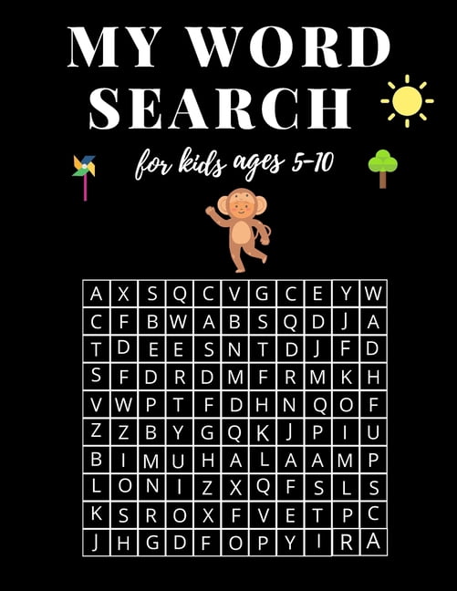 My Word Search For Kids Ages 5-10: My First Word Searches Workbook for ...