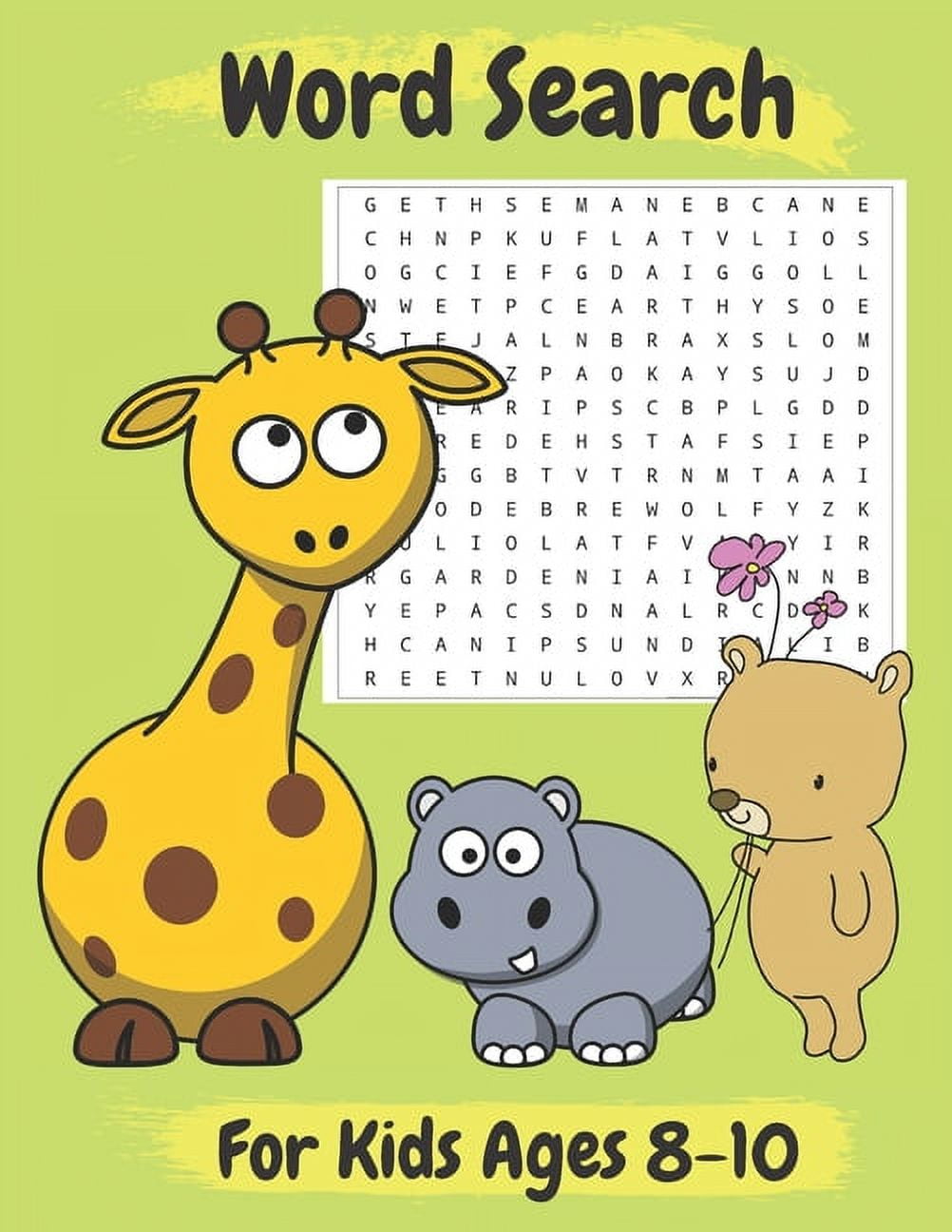 Word Search For Kids Ages 8-10: Amazing 100 Word Puzzles and Solutions ...