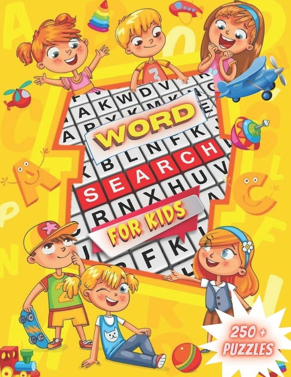 Word Search For Kids: Makes a Great Gift! Word Search Puzzles for ...