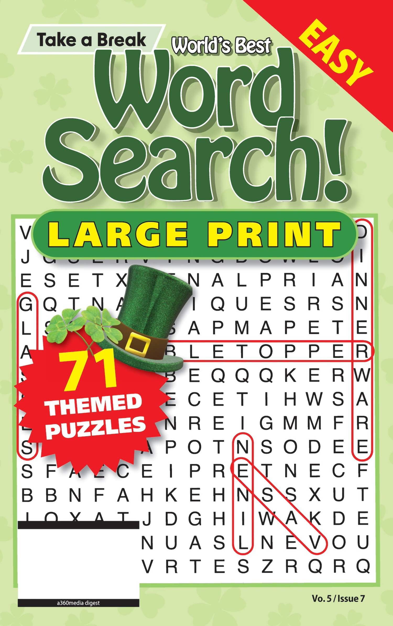 Word Search! - Large Print Vol. 5 Issue 7: 71 Themed Puzzles, Easy ...