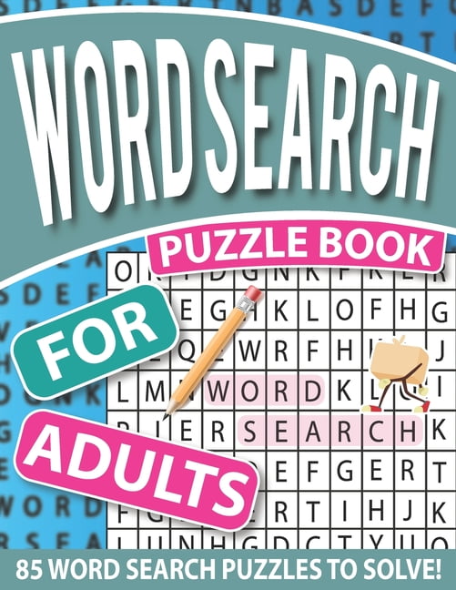 Word Search Puzzle Book For Adults : Hidden Word Searches for Adults ...