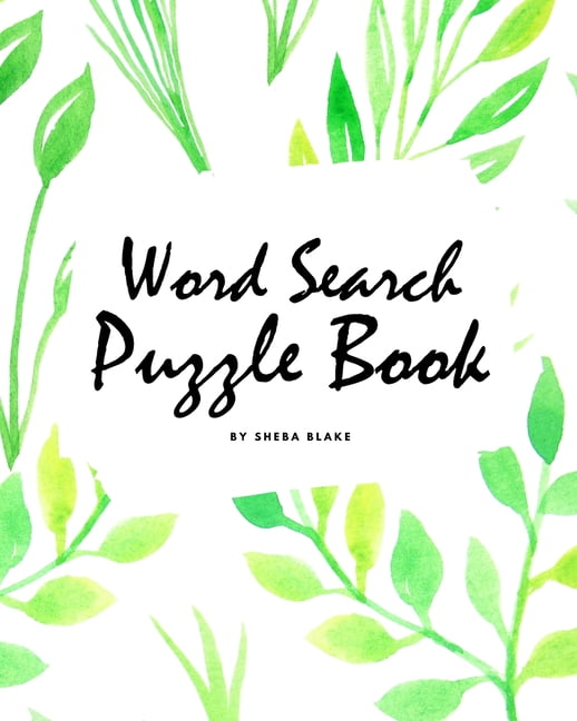 Word Search Puzzle Book (Random Words) (8x10 Puzzle Book / Activity ...