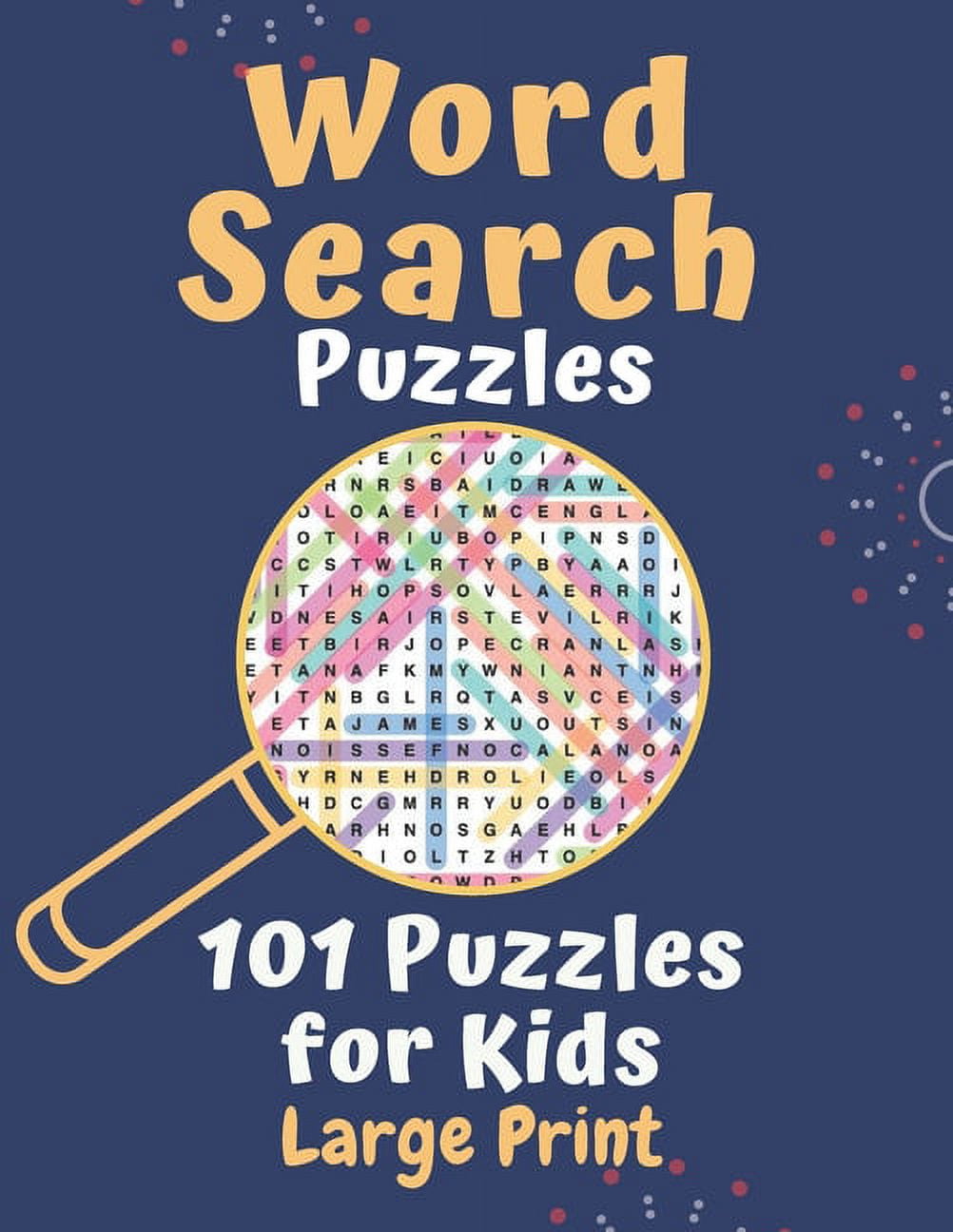 Word Search Puzzles 101 puzzles for kids Large Print: 101 Challenging ...