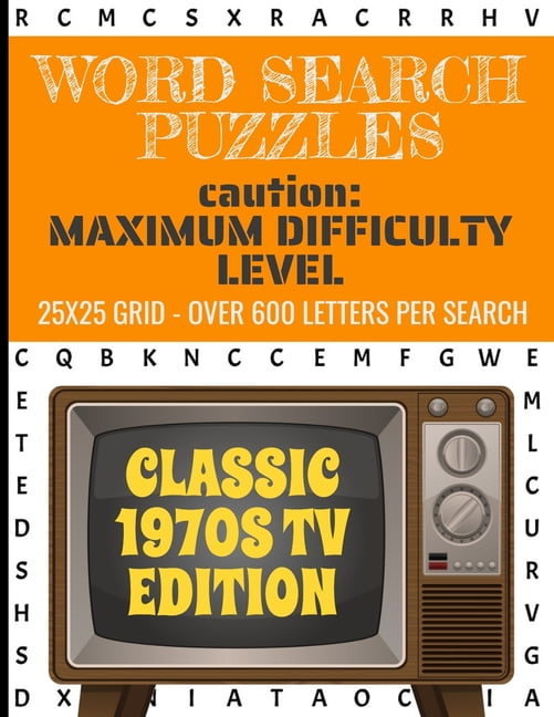Word Search Puzzles Caution: Maximum Difficulty Level: The Most ...