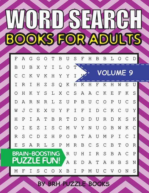 Word Search Puzzles for Adults: Word Search Books For Adults: 100 Word ...