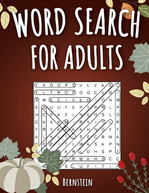 Word Search for Adults: 200 Word Search Puzzles for Adults with ...