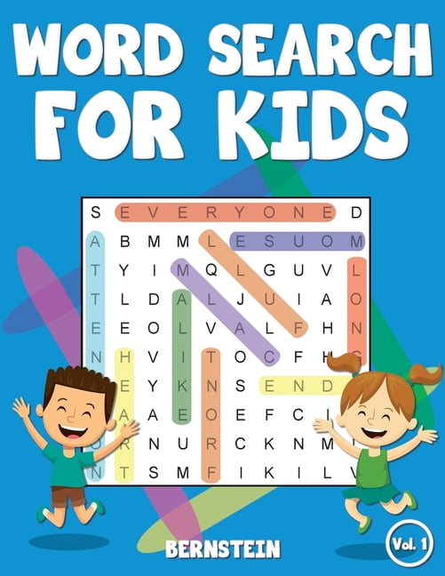 Word Search for Kids: 200 Easy Word Search Puzzles with Solutions ...
