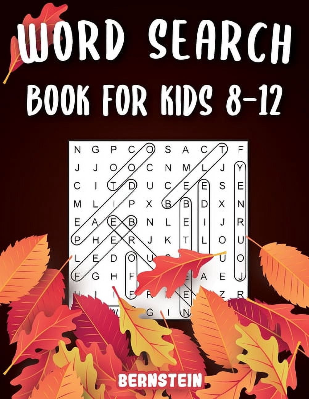 Word Search for Kids 8-12: 200 Fun Word Search Puzzles for Kids with Solutions - Large Print ...