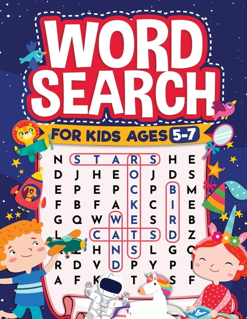 Word Search for Kids Ages 5-7: Fun Word Search for Clever Kids to ...