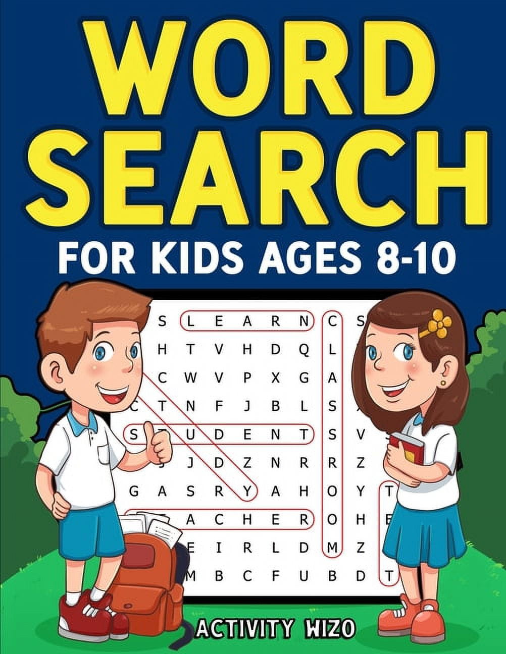 Word Search for Kids Ages 8-10: Practice Spelling, Learn Vocabulary ...