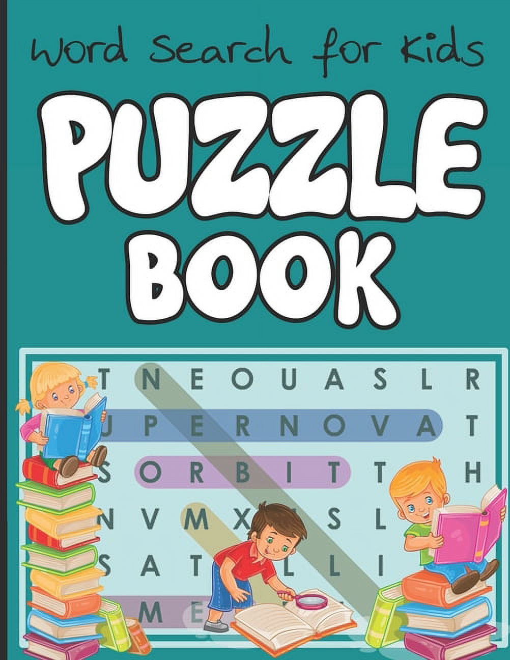 Word Search for Kids - Puzzle Book: English Educational Word Search ...