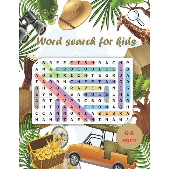 Word Search Kindergarten