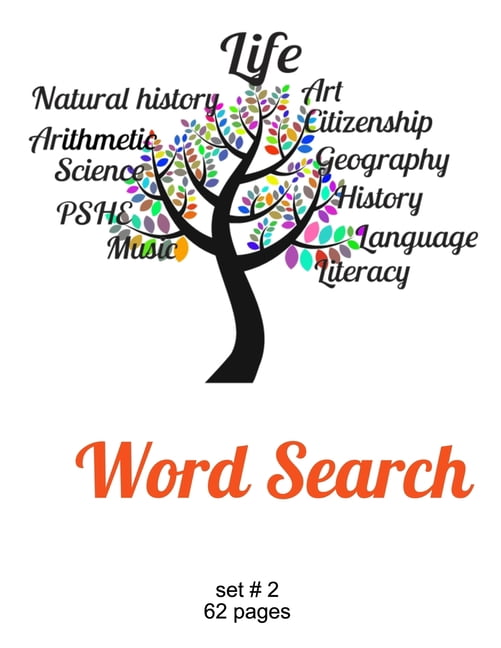 Word Search set # 2 62 pages: This word activity book is great for kids ...