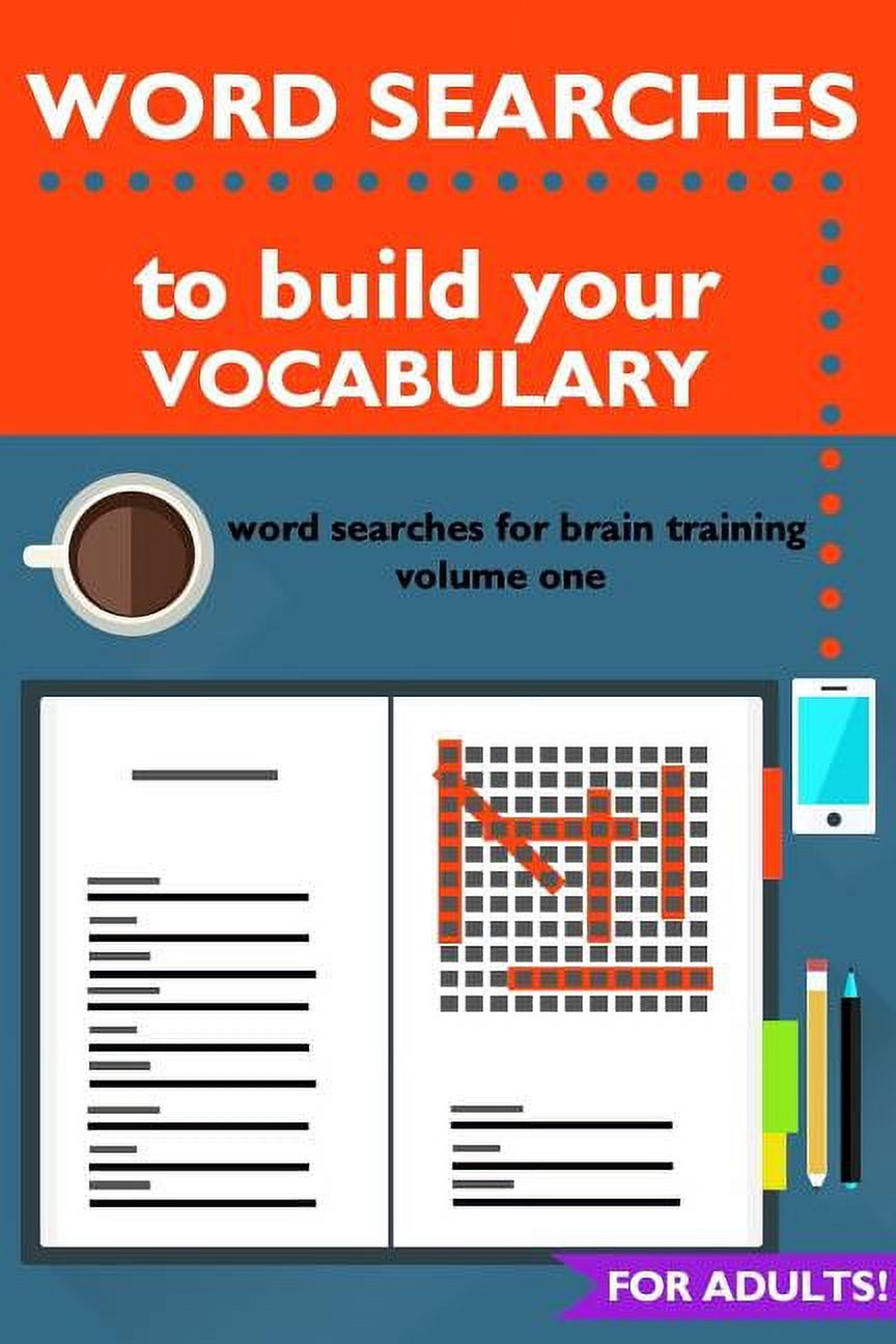 Word Searches for Brain Training: Word Searches to Build Your ...