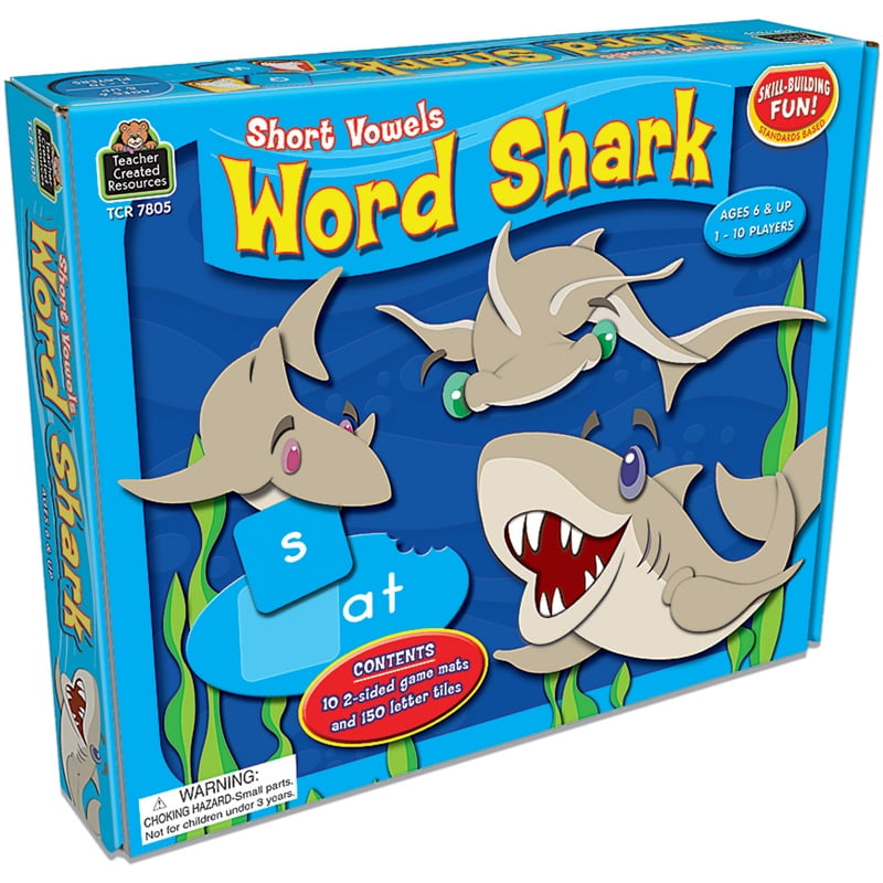 Word Shark: Short Vowels Game | Bundle of 5 Each - Walmart.com