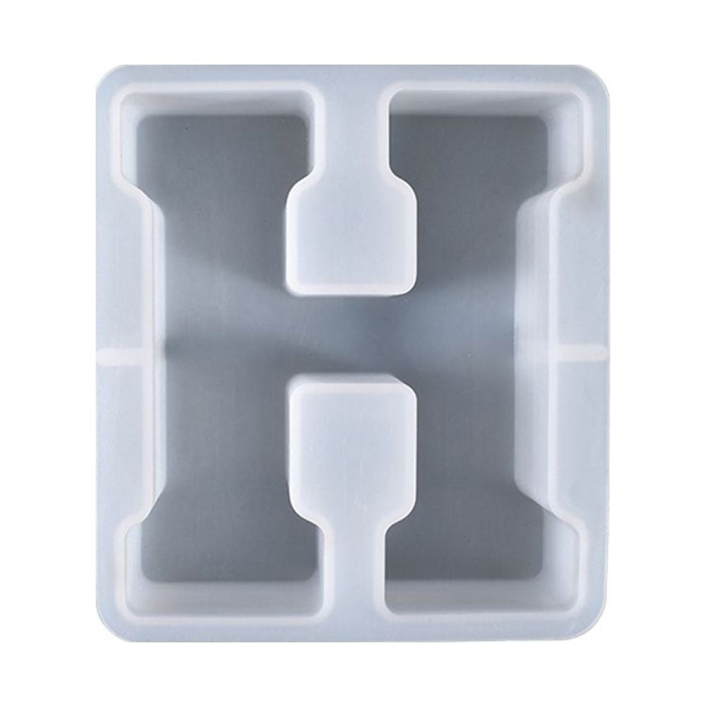 Word Sign Epoxy Mould A to Z Letter Cake Mold Silicone Mold 6 inch ...