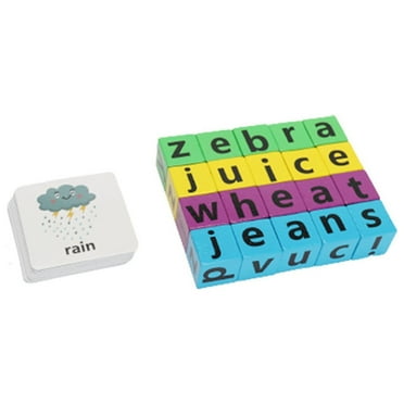 Montessori Sight Words Alphabet Learning Game for Preschool Kids, 3-5 ...