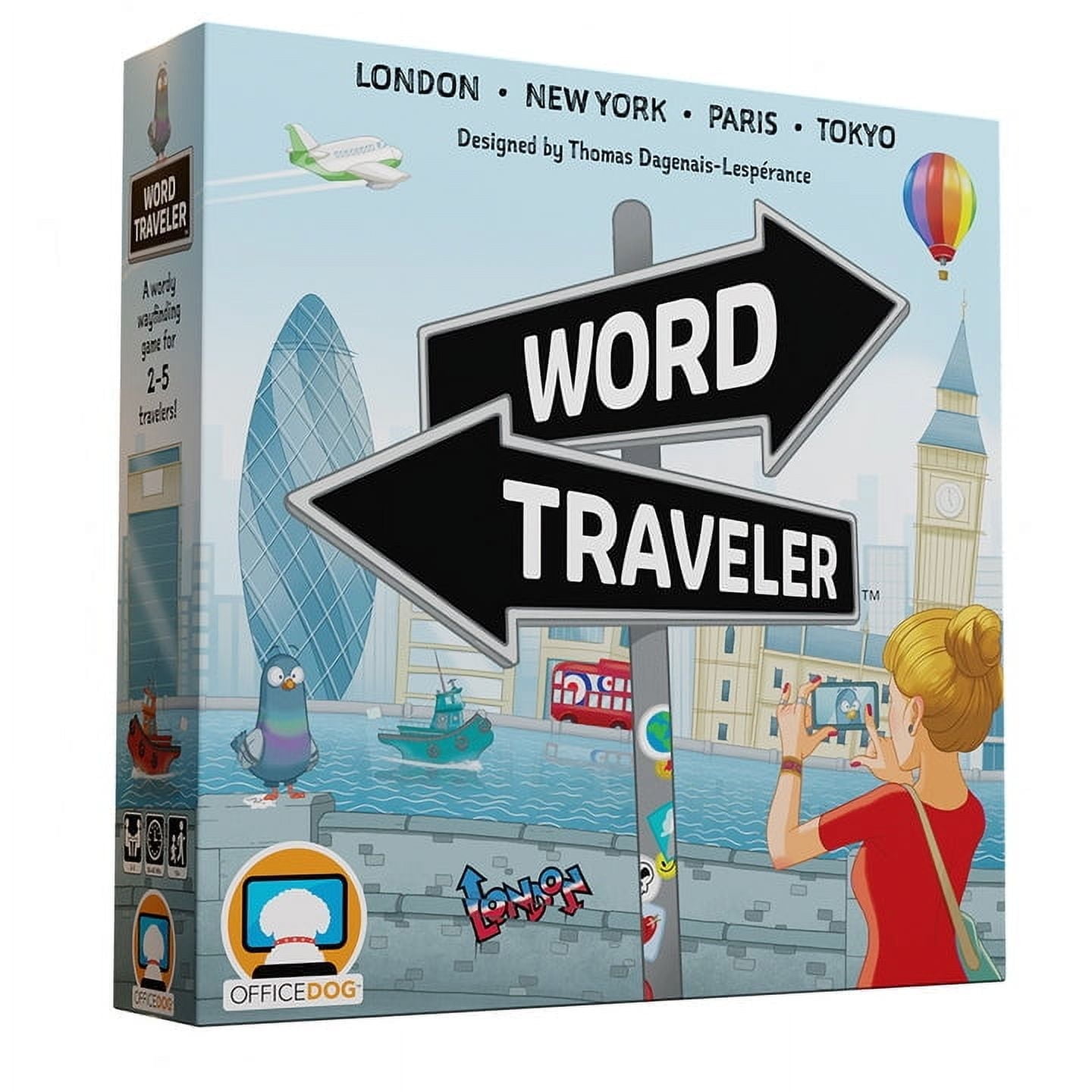 Word Traveler Cooperative Family Board Game for Ages 10 and up, from ...