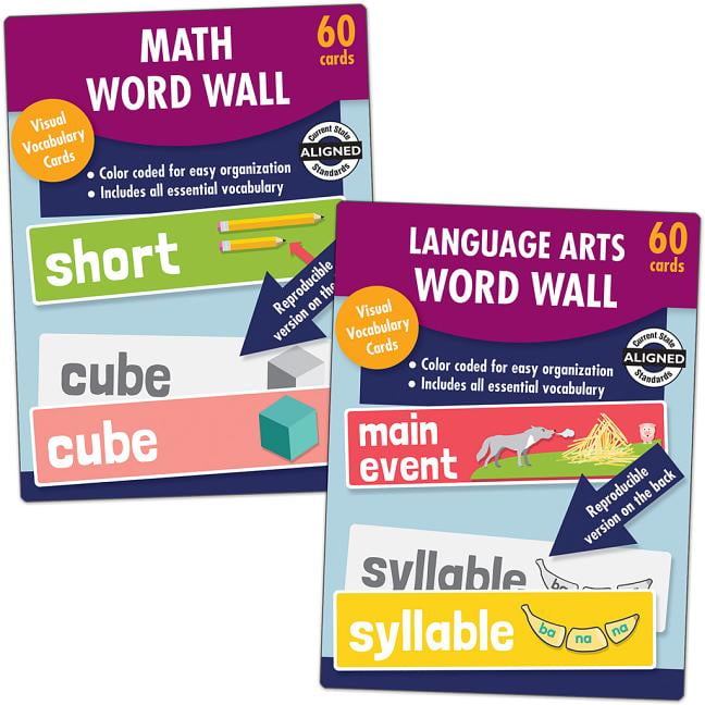 Word Wall Set for Kindergarten (Wallchart) - Walmart.com