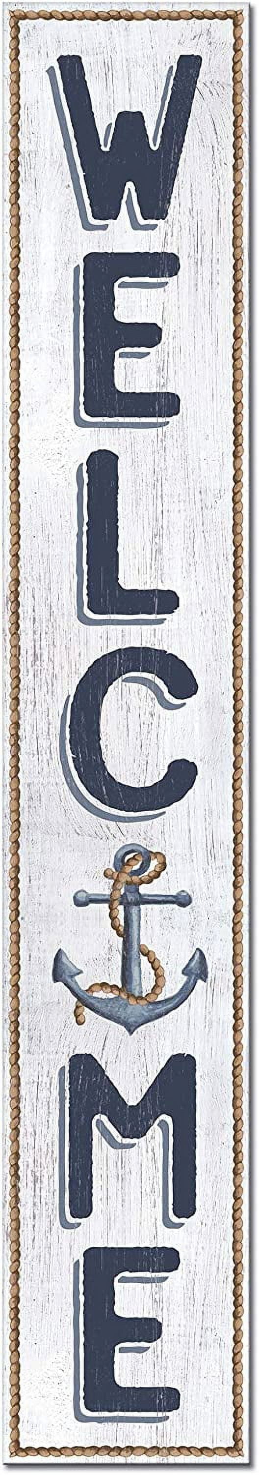 My Word! Welcome Anchor Welcome Sign and porch leaner for Front Porch ...