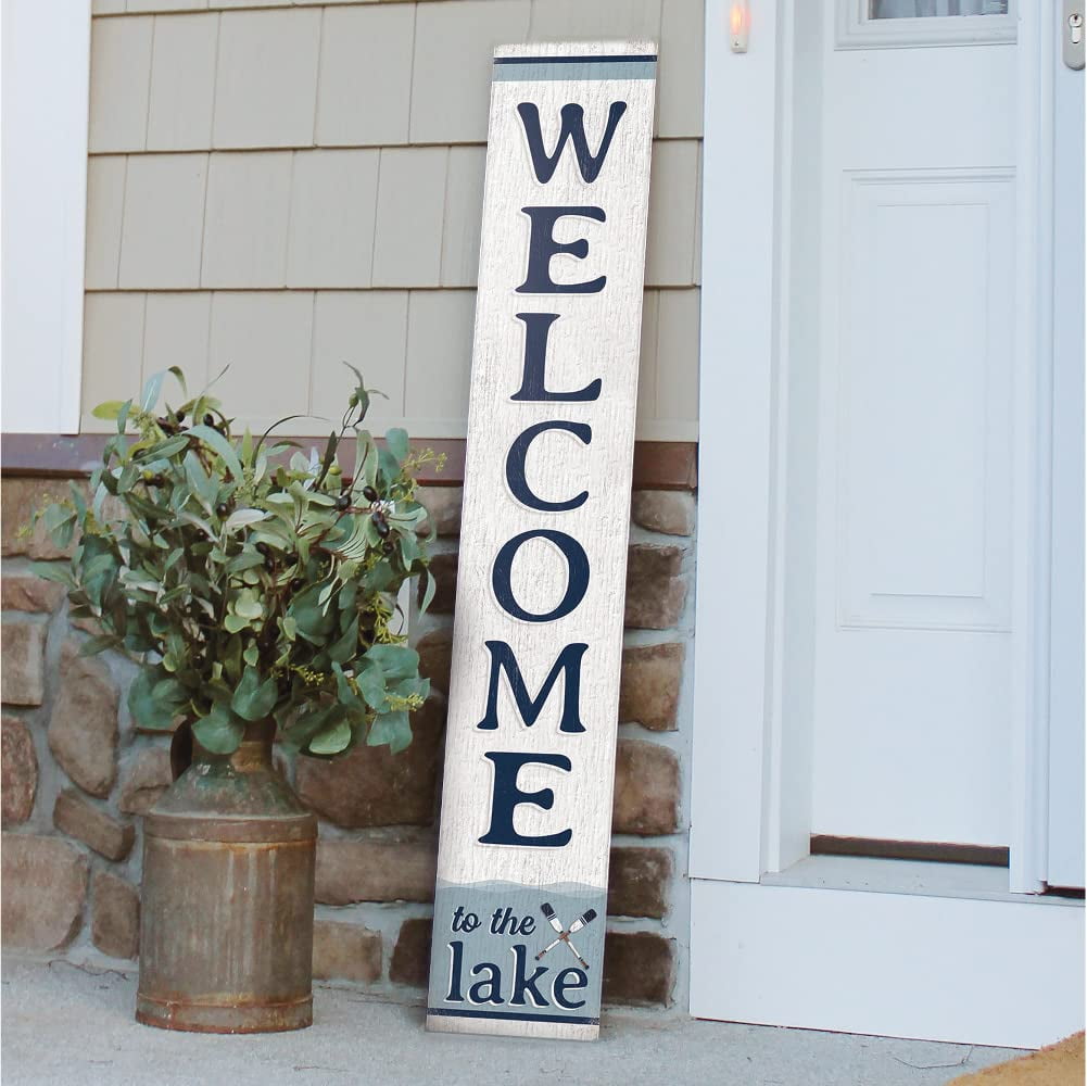 My Word! Welcome to The Lake Welcome Sign and porch leaner for Front ...